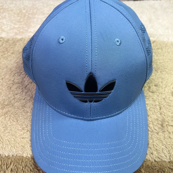 adidas | Accessories | Adidas Light Blue Caphat | Poshmark